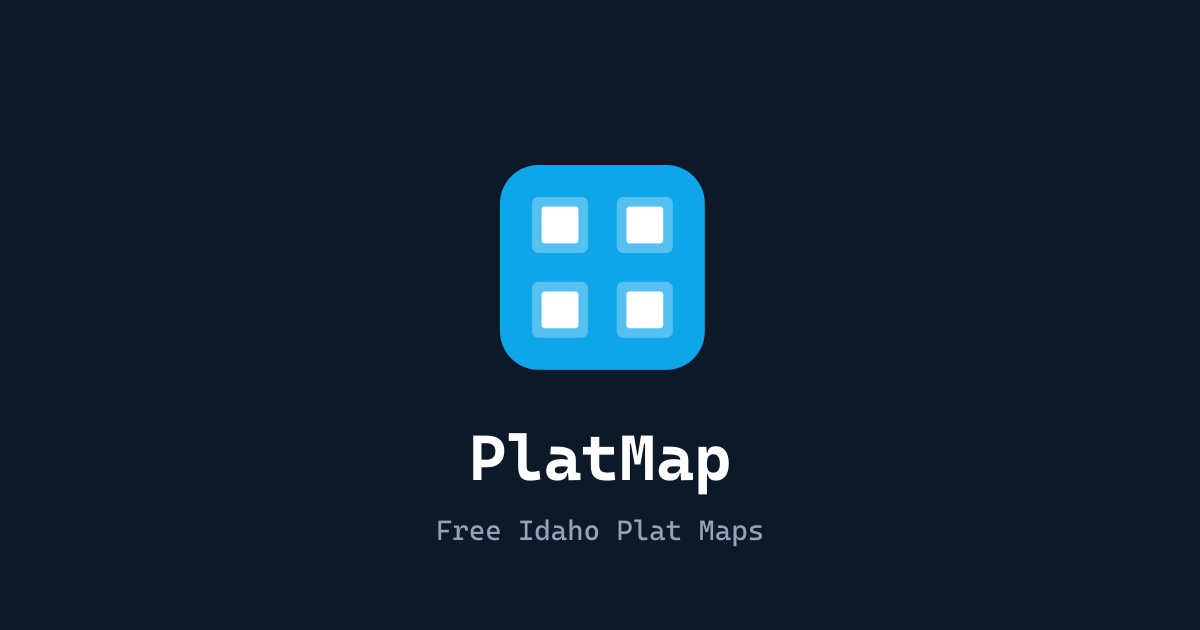 Ada County Plat Maps | Idaho Property Records | PlatMap